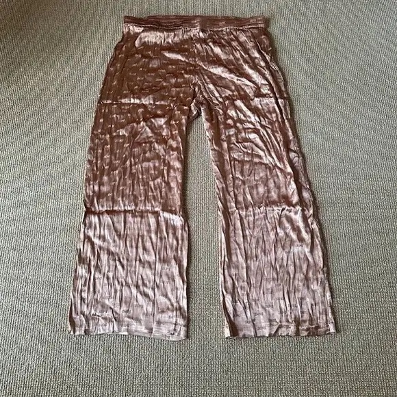 SKIMS | Intimates & Sleepwear | Skims Ochre Logo Jacquard Sleep Pants ...